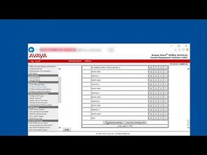 How to configure and use the Avaya Aura utility services directory application