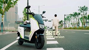 Keren New Design Electric Motorbike SRT 5 Sport Version 72V Double Battery E Scooter Motorcycle for Adult