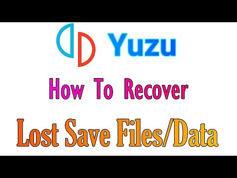 How To Recover Lost Yuzu Save Files/Data