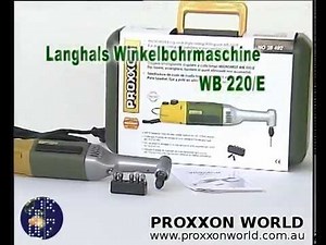 Proxxon 28492 Long neck angle milling/drilling unit WB 220/E (220-240V)