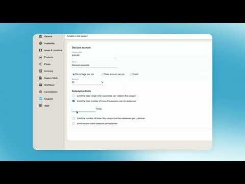Creating and Managing Coupon Codes