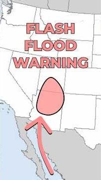 Biggest FLASH FLOOD Risk for Arizona and Utah