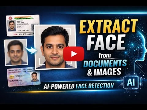 🚀 AI-Powered Face Extraction from Documents & Images