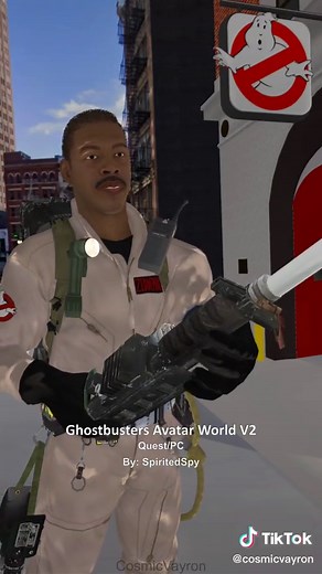 Replying to @its_ya_boi_p Ghostbusters Avatars and Experience in VRChat All Quest Compatible! #vrchatavatar