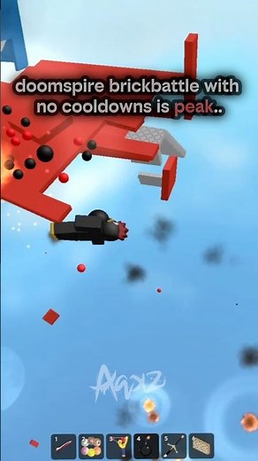 doomspire brickbattle is PEAK without cooldowns… #roblox