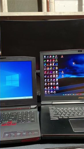 BOOT RACE - Two Top-End Gaming Notebooks, Windows 10 VS Windows 11! #Windows