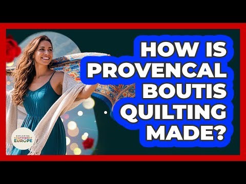 How Is Provencal Boutis Quilting Made?