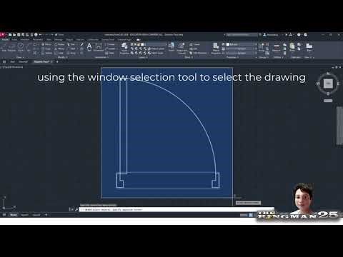 Create a Dynamic Door Block using AutoCAD 2026 (Part 1)