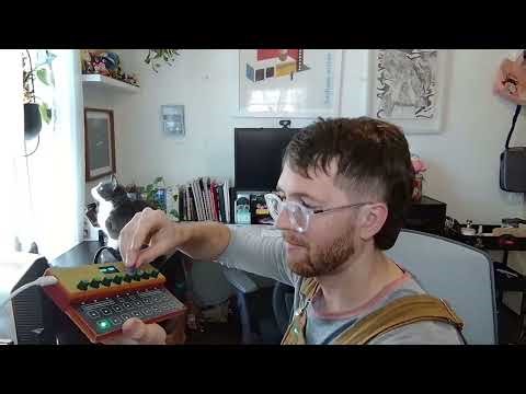 Playing around with my CircuitPython Drum Machine