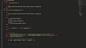 $route redirectTo Does Not Break The Back Button In AngularJS