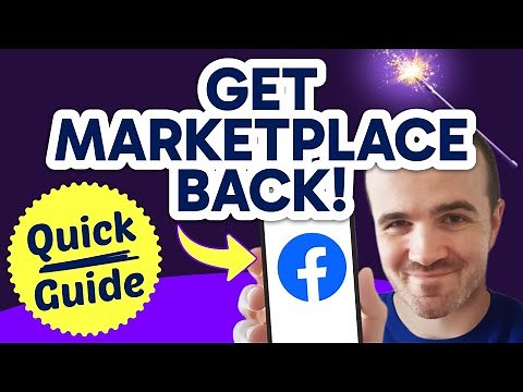 How to Get Facebook Marketplace BACK (Step by Step)