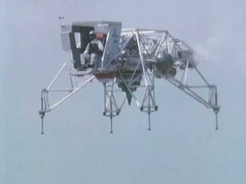 Lunar Landing Research Vehicle (LLRV) Takeoff and Hover Flight