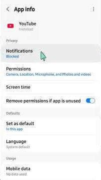 How To Turn On YouTube Notifications on Android Device #youtubeapp #youtubesetting #smartphone