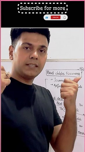 Bad debts recovery entry and adjustment in final accounts #commerce #accountancy #accounts