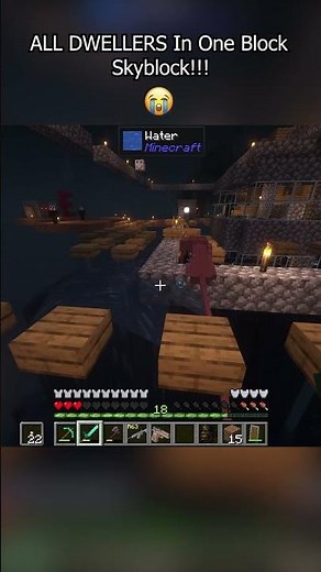 Minecraft One Block Skyblock With Every Dweller #minecraft