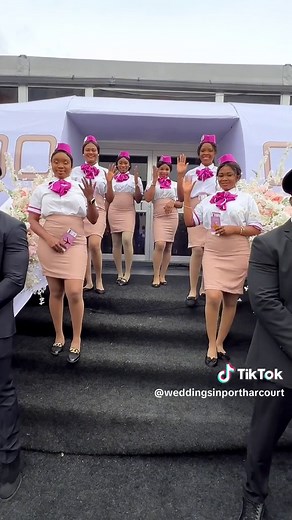 Flight Themed Wedding Highlights | Port Harcourt Wedding