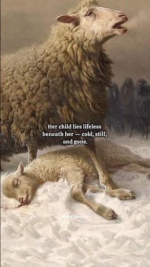 Anguish” by August Schenck – A Mother’s Silent Scream in the Snow #history #art