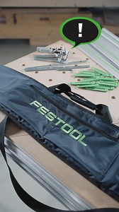 The guide rail bag ensures that your guide rails are perfectly protected, transported and stored. In addition, it has a pocket perfect for accessories, such as connectors or fastening clamps.✅ PS: There's even some space for snacks!  #festoolireland #festoolfan #accessories #guiderails #festoolsystem | Festool | Facebook