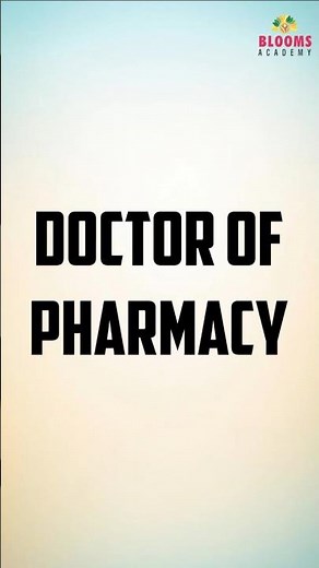 Pharm. D course Overview!