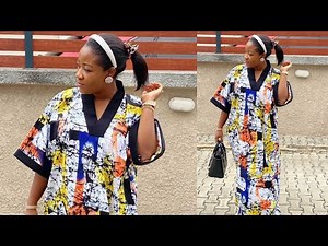 How to Cut and Sew a scrub V shaped neckline / Detailed step by step tutorial