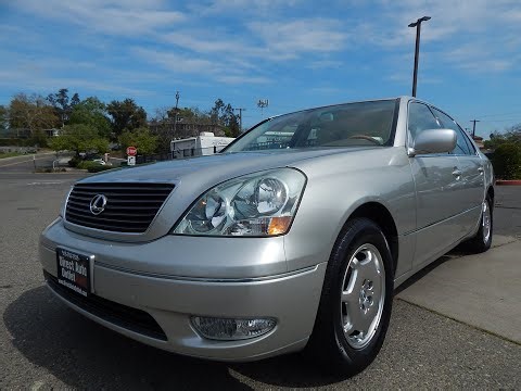 2002 Lexus LS430 in depth walk around video review!