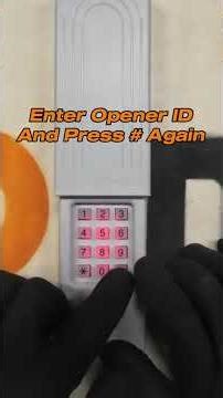 📲Quick & Easy Programming! Master the art of programming the LiftMaster 387LM Universal Keyless