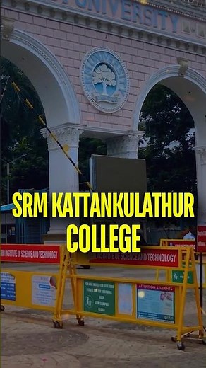 SRM College 2025 Fee Structure/Quick Campus Tour #SRMUniversity #SRMIST #shortsindia #youtubeshort