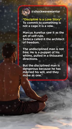 1.1K views · 3 comments | A man with a controlled mind is a storm contained in silence. His impulses bow to his command, and his discipline. His emotions serve rather than enslave him, and his focus cuts sharper than any weapon. That kind of discipline is dangerous— because it moves with precision, patience, and power. Master Your Mind- | Shockwave Defense LLC | Facebook