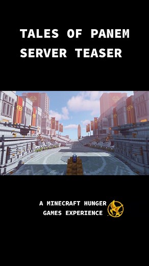 Tales of Panem is a Hunger Games Minecraft RPG server that is in development. The teaser showcases different locations such as District 1, 2, 5, 7, 9, 10, 12 and the Capitol. More to come soon! #foryou#fyp#foryoupage#trending#thehungergamesedit#thehungergames#panem#minecraftbuilding#minecraft#hungergames#katnisseverdeen#peetamellark#presidentsnow#minecraftserver#movie#lionsgate#susancollins#maytheoddsbeeverinyourfavor#district12