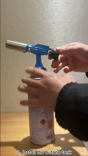 Manual Butane Gas Burner Blow Torch