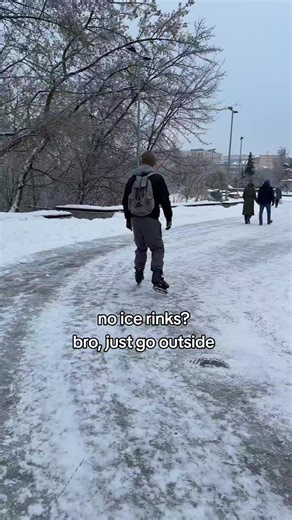 ASMR for people that hate their ice blades #IceSkating #inlineskating #rollerblading #skating #winter