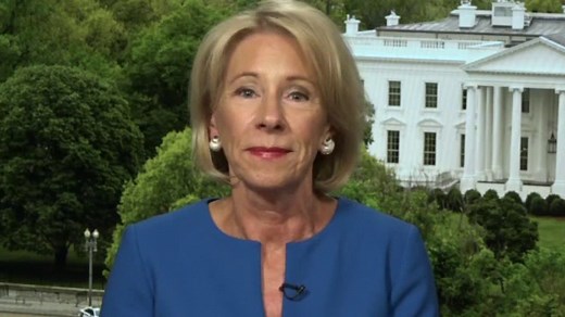 The Trump administration issues a list of guidelines and safety measures for reopening schools amid the coronavirus pandemic; Education Secretary Betsy DeVos weighs in on ‘America’s Newsroom.’ | Fox News Video