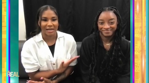 17K views · 250 reactions | Olympic medalists Simone Biles and Jordan Chiles drop by to dish on their friendship outside of gymnastics and what fans can expect from their 35-city “Gold Over America Tour.” The pair also open up about mental health, the summer Tokyo Olympics, and whether they’ll compete in the 2024 Olympics in Paris. | The Real | Facebook