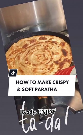 Delicious Crispy Paratha Recipe