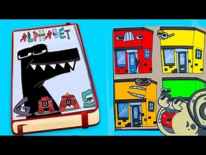 Alphabet Lore A-Z / DIY Alphabet Lore F / Gaming Book