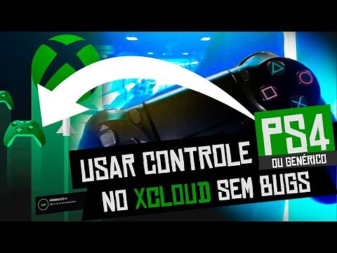 ✅ [OK] COMO USAR CONTROLE DE PS4 NO XCLOUD
