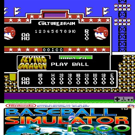 9.3K views · 135 reactions | Baseball Simulator 1.000 | NES | 1990 | Retro-Entertainment TV | Facebook