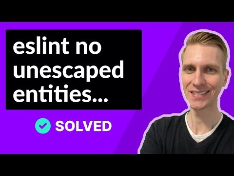 eslint no unescaped entities ' can be escaped with (FIXED)