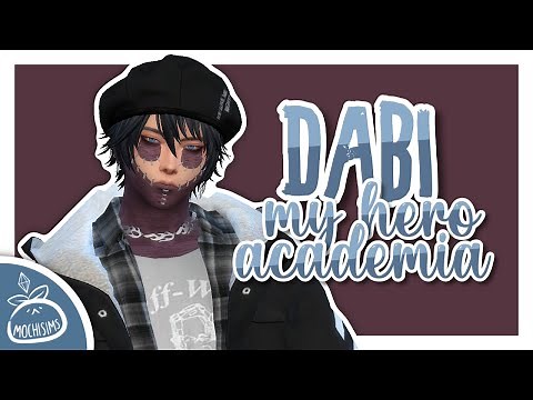 dabi todoroki (荼毘) 🔹 my hero academia ☆ the sims 4 cas + download/full cc list