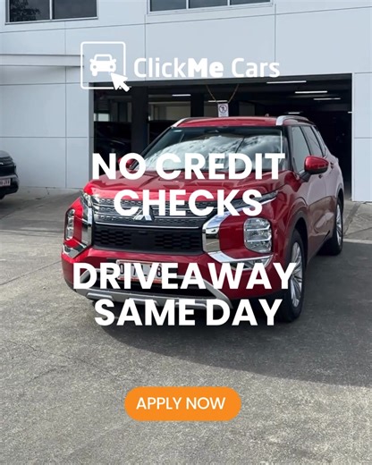 Need a bigger car? Get a 7 seater Mitsubishi Outlander from $239 a week. ✅ Easy online applications ❌ No credit checks | ClickMe Cars | Facebook