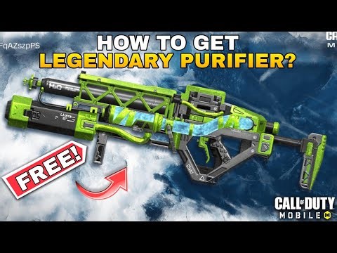 How to Get FREE PERMANENT LEGENDARY PURIFIER in COD MOBILE | Free Legendary Purifier CODM