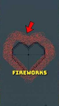 How To Make Heart Fireworks in Minecraft
