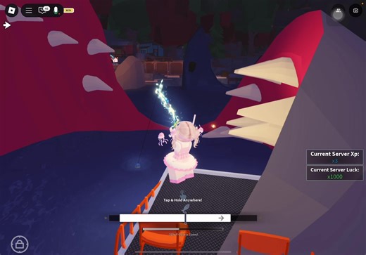 langgan mati di crystal cove #roblox #fisch #fischroblox #adminabuse