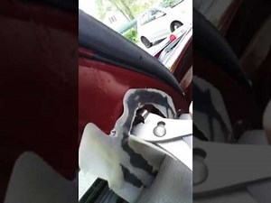 How to fix a lose side view mirror in less than 10 minutes