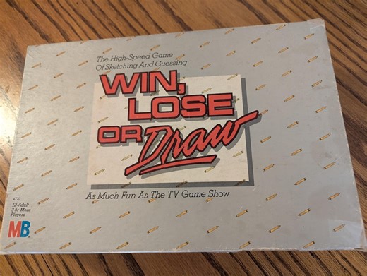 Vintage 1987 Win, Lose or Draw Board Game – Complete Milton Bradley Party Game – 80s TV Game Show - Etsy UK