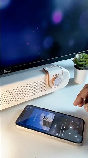 Mini Sound Bar for Home & Bedrooms | XECH Retronaut Portable Soundbar Speakerl #soundbar