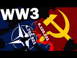 World War III Every Day with Army Sizes