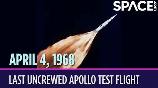 On April 4, 1968, NASA launched the final uncrewed test flight of its Saturn V rocket. Discover more space history 👉 https://space-com.visitlink.me/1MX9Lj The Apollo 6 mission demonstrated that the Saturn V rocket and the Apollo spacecraft were ready to send astronauts into space. On top of the rocket was the Apollo Command and Service Module and a boilerplate version of the Lunar Module. While the mission did encounter some problems, it was deemed successful enough for astronauts to be able to
