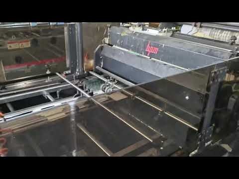 Fully automatic window patching for paper packaging box #custombox #factoryprocess #paperbox