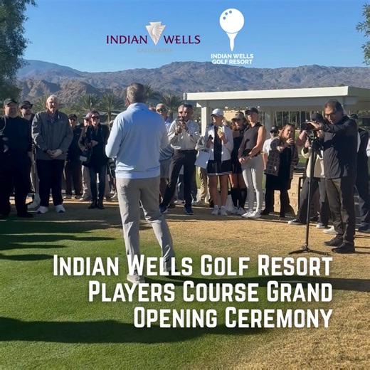 The wait is over! After nine months of renovations, the Indian Wells Golf Resort Players Course is officially open! ✅🏌 Thank you to everyone who joined us at last week’s grand opening ceremony to celebrate this special milestone. We’re excited to share the reimagined course with our community and visitors.👏✂️ ⛳️Book your tee time now at https://bit.ly/3l07G59 | City of Indian Wells- Government